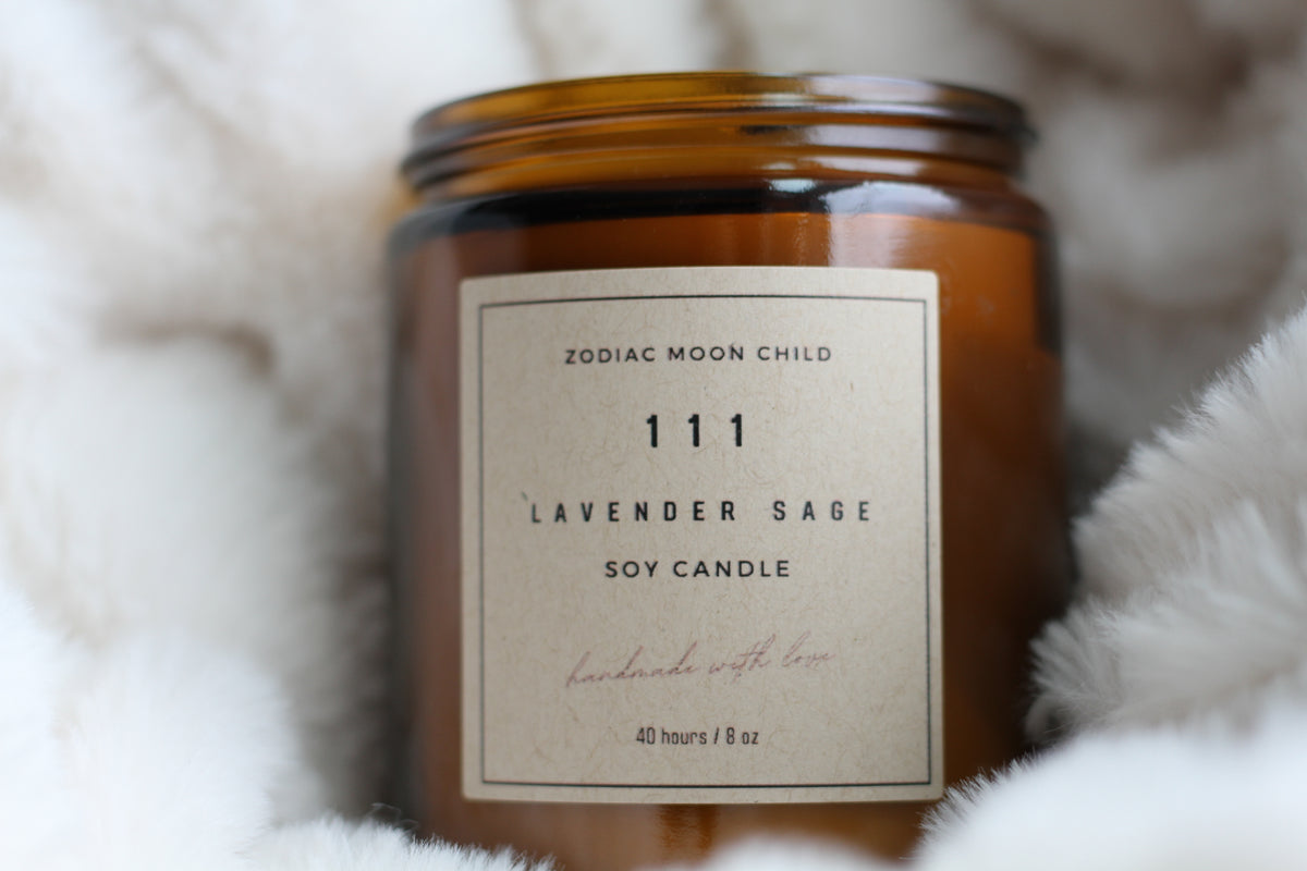 Amber Spiritual Candle Collection – Zodiac Moon Child