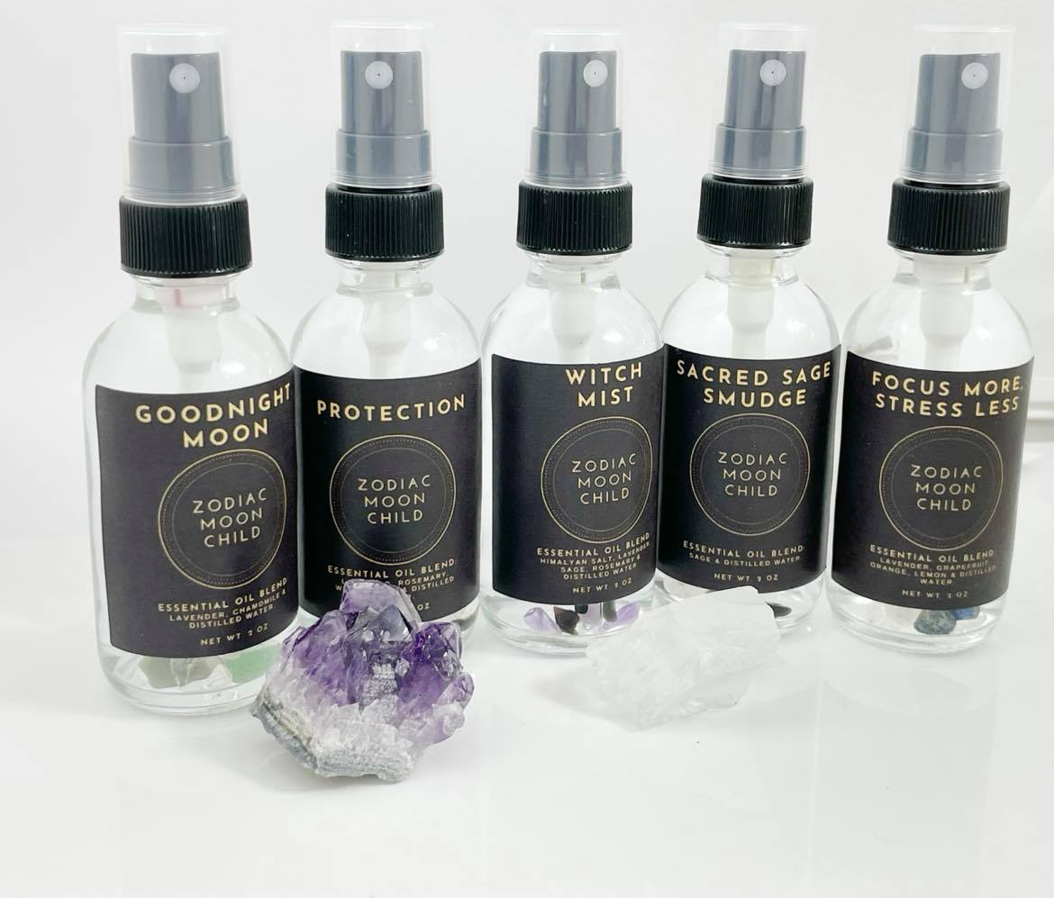 Protection Spray Spiritual Spray – Zodiac Moon Child